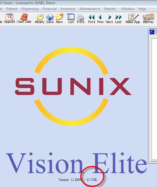 Vision Update - SUNIX Retail Practice Management Solutions