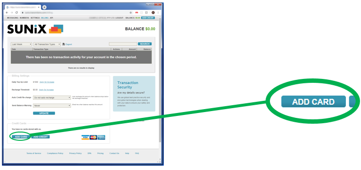 SMS Setup Instructions - SUNIX Retail Practice Management Solutions
